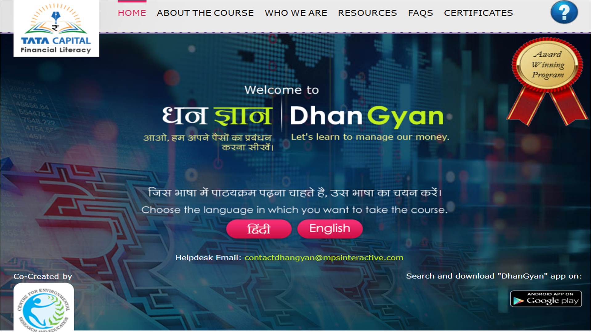 Financial Literacy CERE India Financial Literacy CERE India